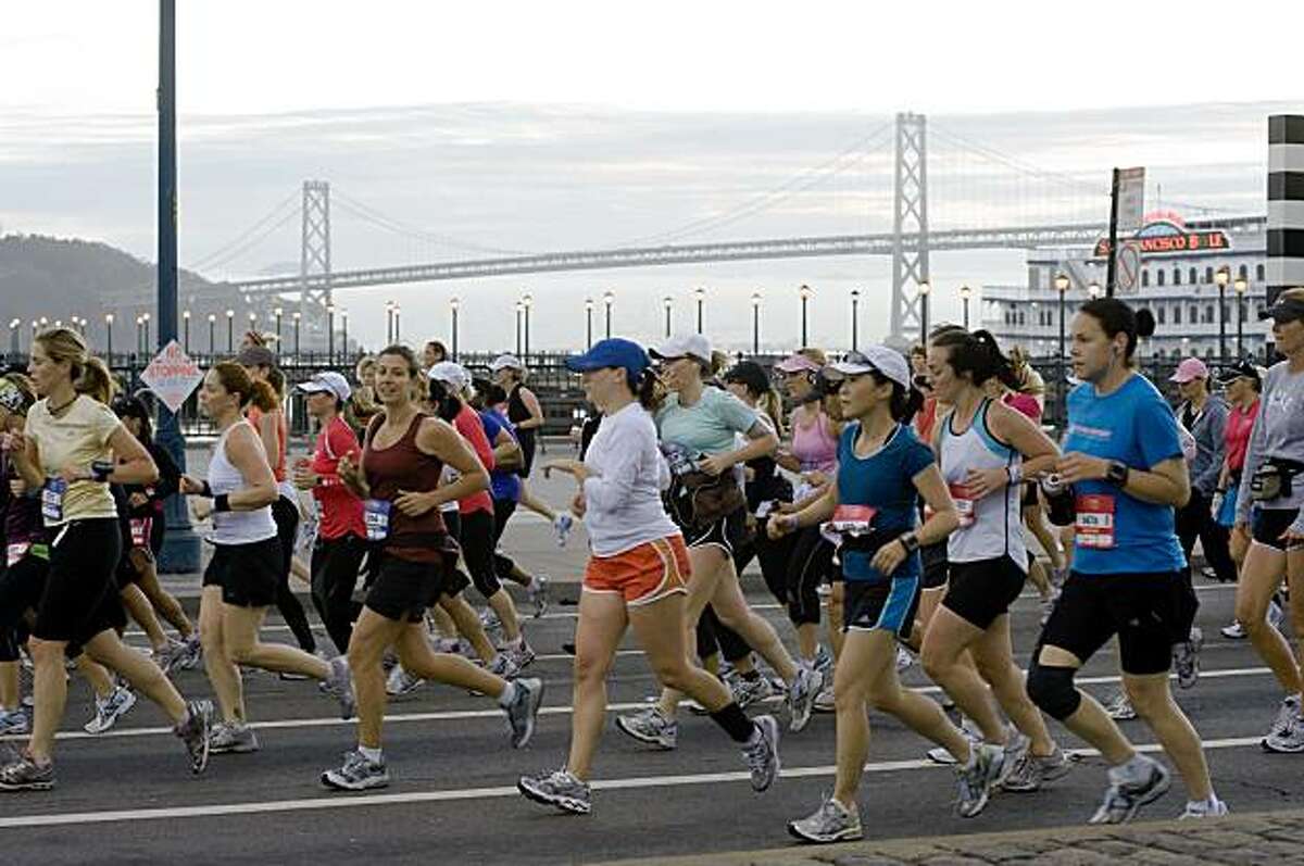 In Nike Women's Marathon, it's ladies first