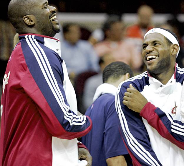 Debut of LeBron- Shaq show