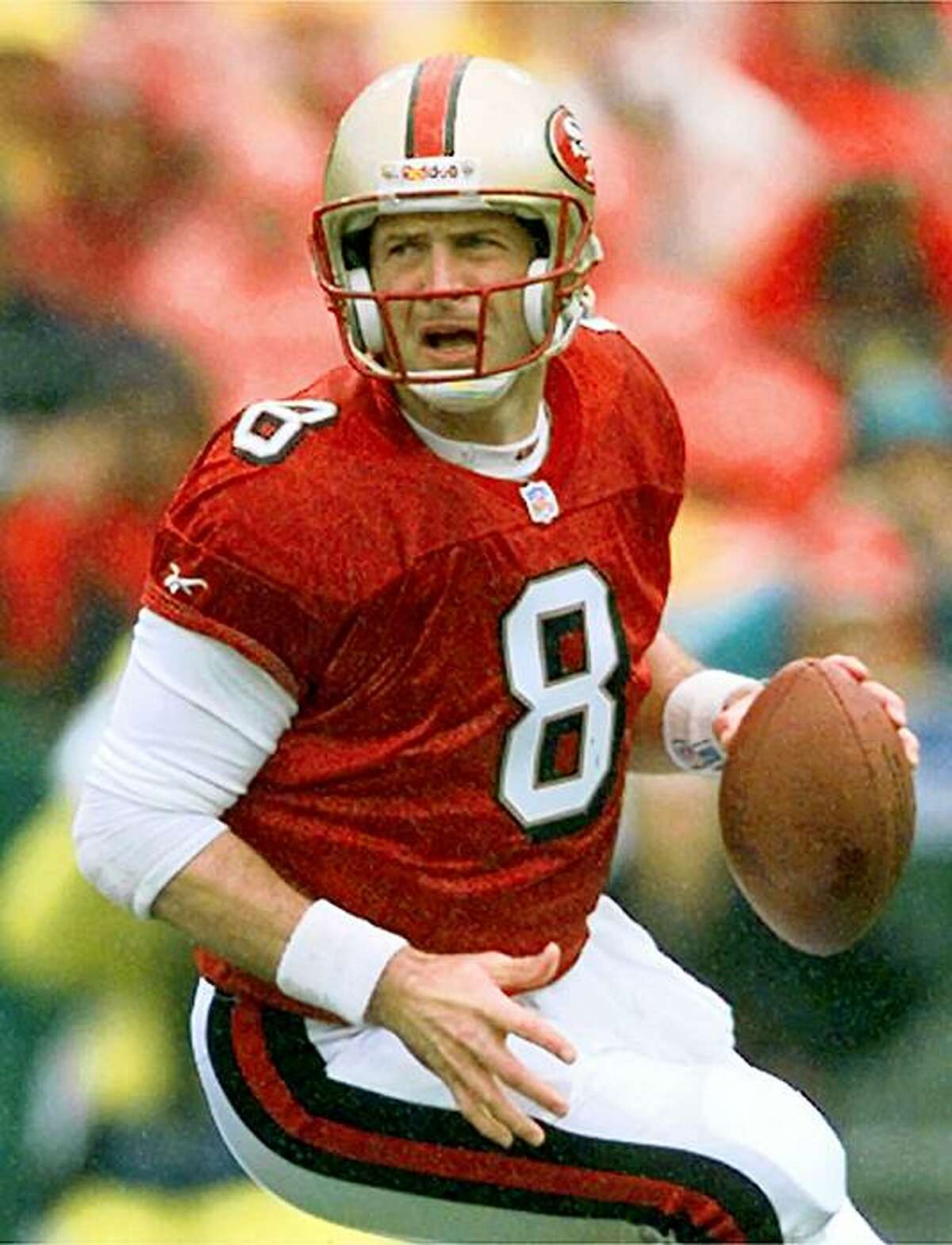 Throwback-style jerseys all year long for 49ers