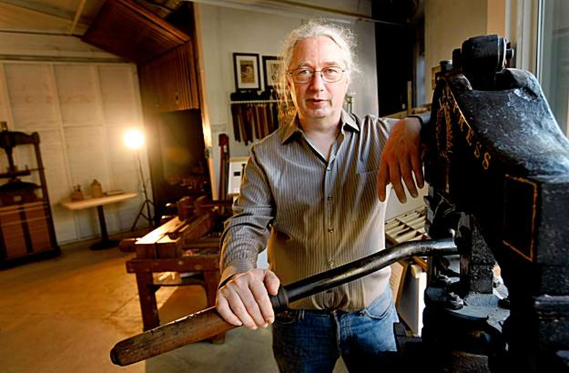 Bookbinder opens working museum in S.F.