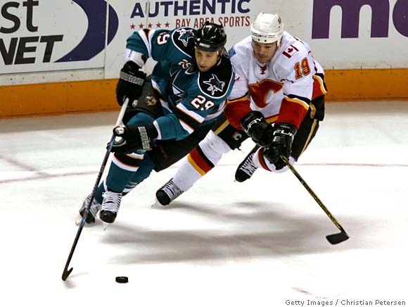 Physical Clowe has been large part of Sharks' success