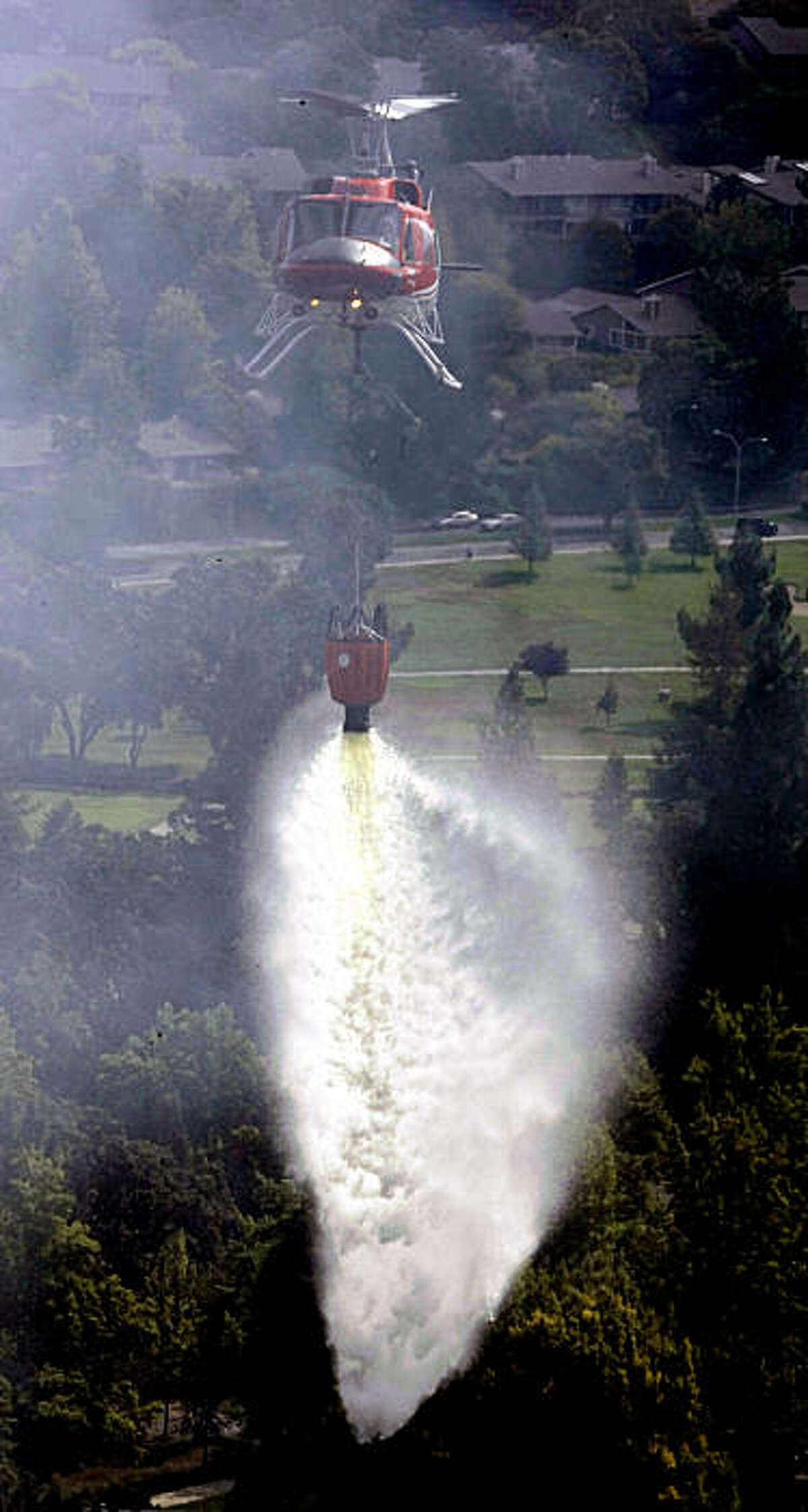 Clumsy squirrel sparks fire near Rossmoor