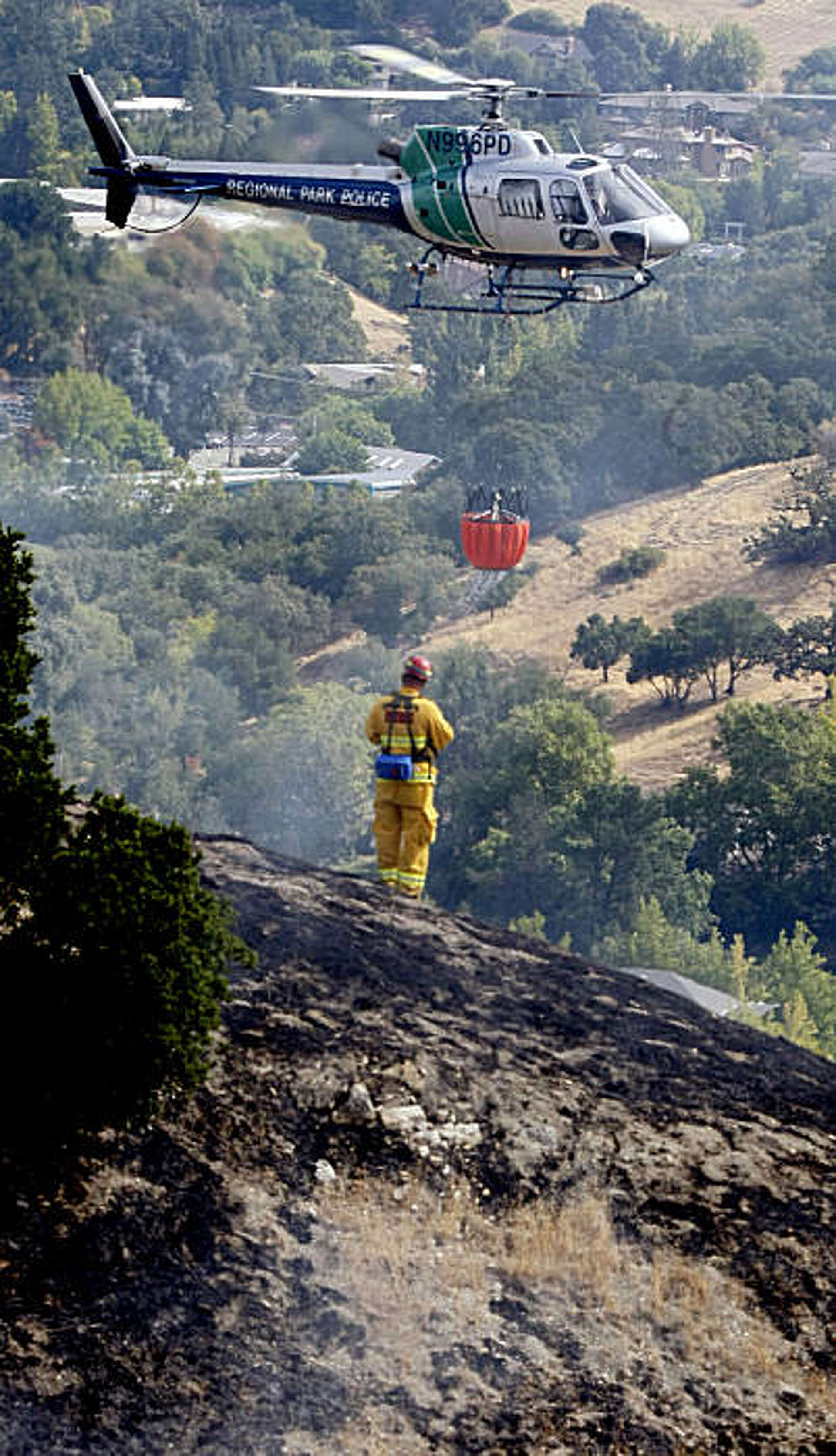 Clumsy squirrel sparks fire near Rossmoor