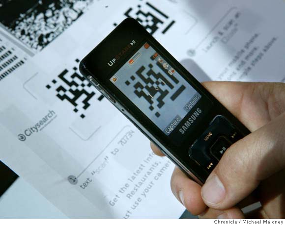 Bar codes create bridge for window-shoppers