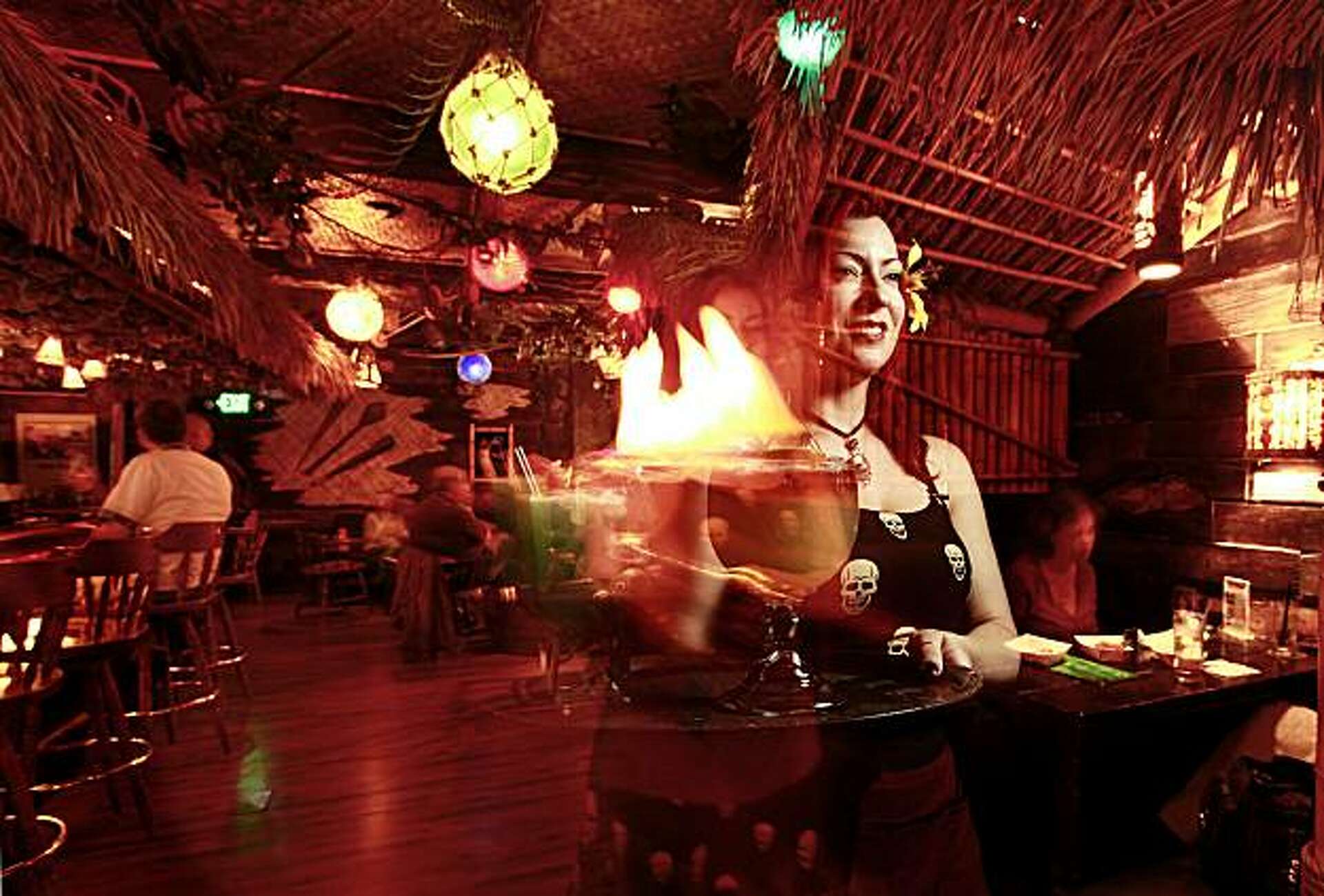 Tiki bar hopping for mai tai's 65th birthday
