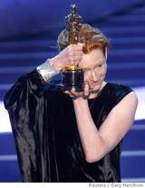 And the winner is {hellip} Tilda Swinton?