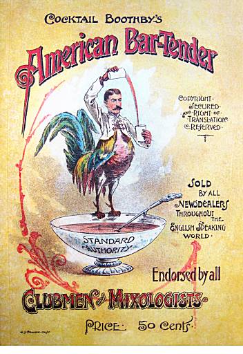 Historic {ldquo}Cocktail Bill Boothby{rdquo} book