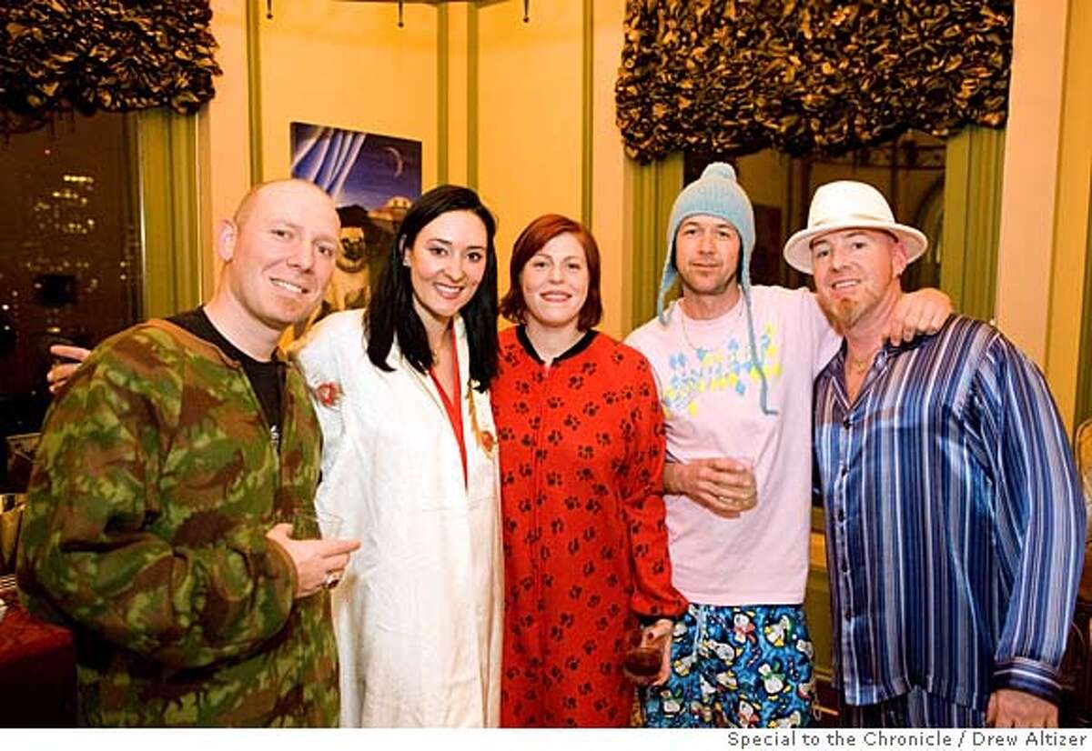 Bently partygoers kick out jams in jammies