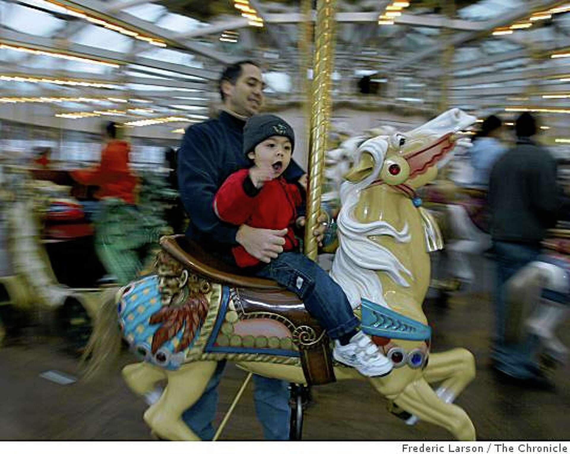 Bay Area clinging on its classic carousels