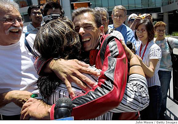 Michael Jackson's last time in the spotlight