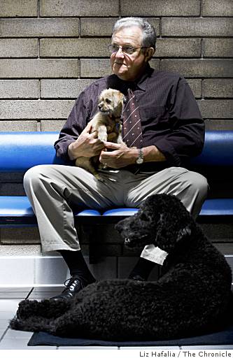 Veterinary dermatologist George Doering