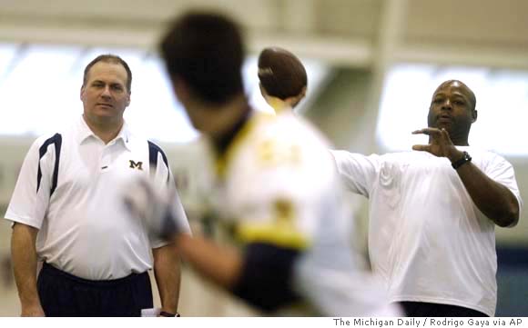Rodriguez immersing himself in Michigan's football tradition