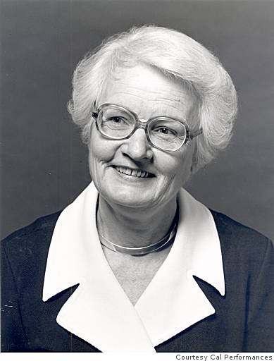 Betty Connors dies - ran performances at Cal