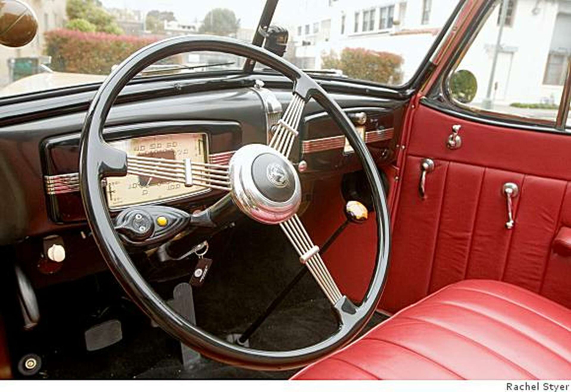 A 1936 Buick convertible is "Art Deco on wheels"