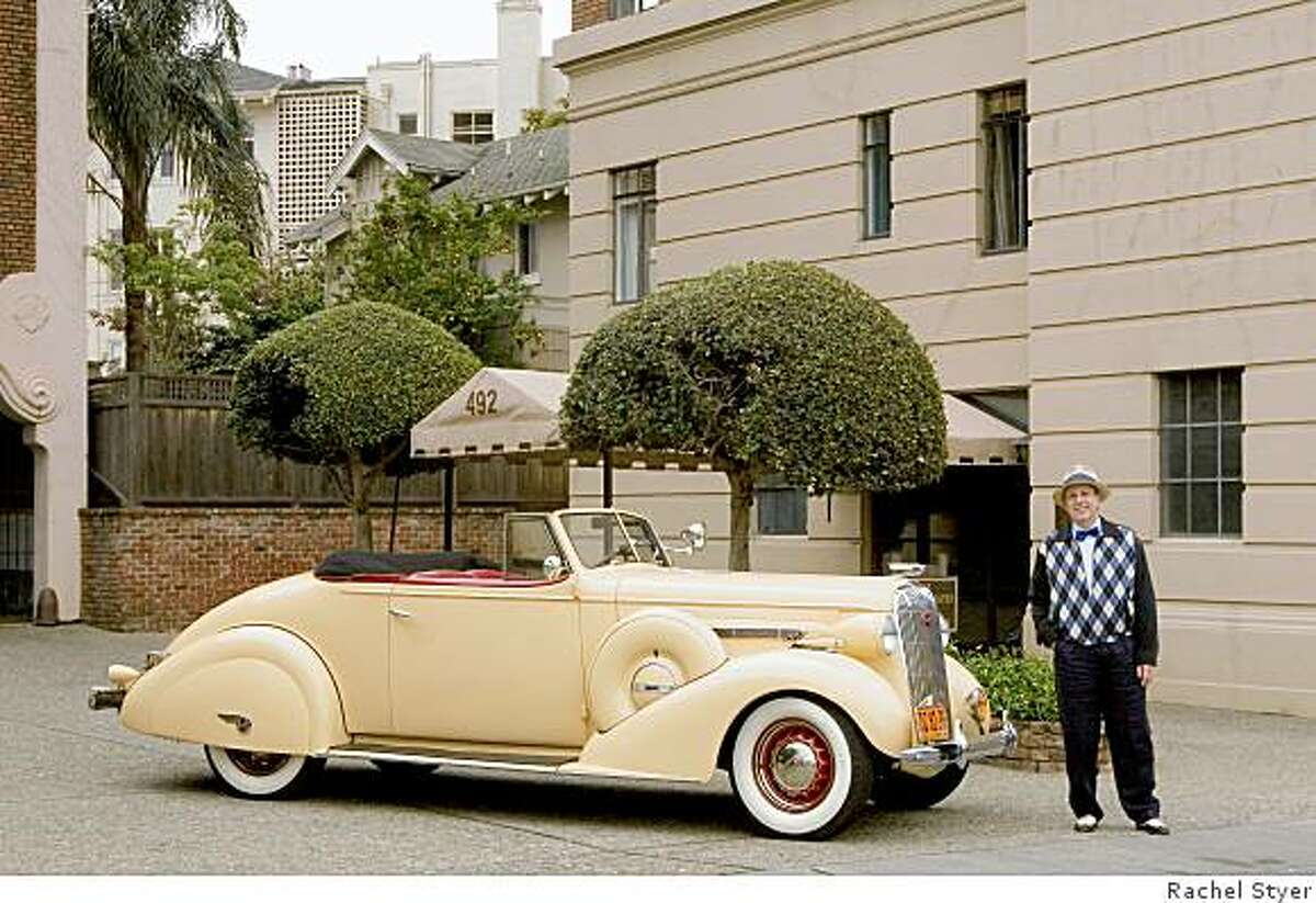 A 1936 Buick convertible is "Art Deco on wheels"