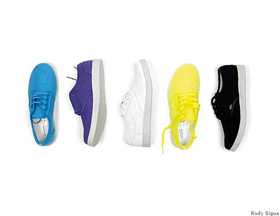 Plimsolls step it up for summer
