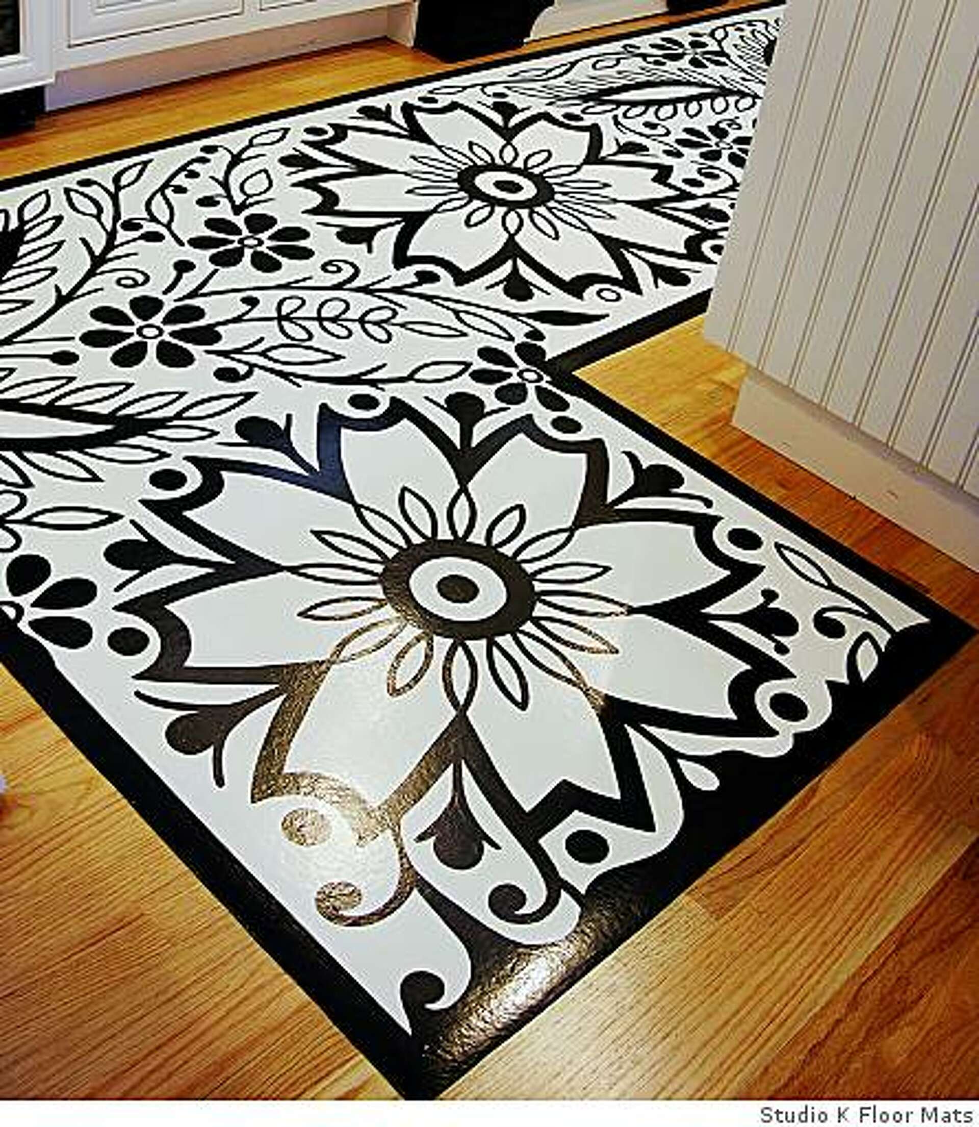 Hot Stuff: Floor decor designer goes to the mat