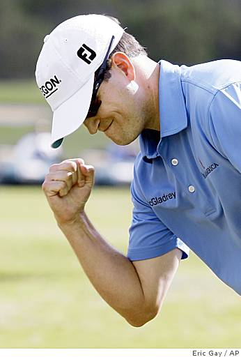 Johnson atop the golf world
