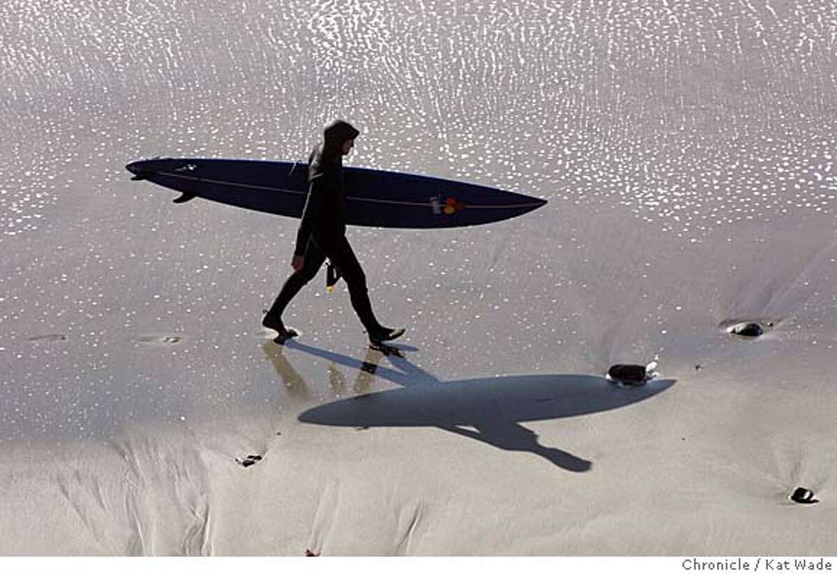 Surfers soar at Maverick's - fans cheer them on at beach, ballpark
