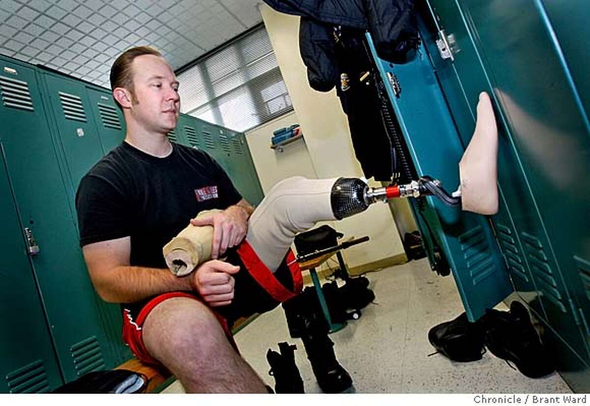 S.F. officer overcomes loss of leg and returns to patrol duty