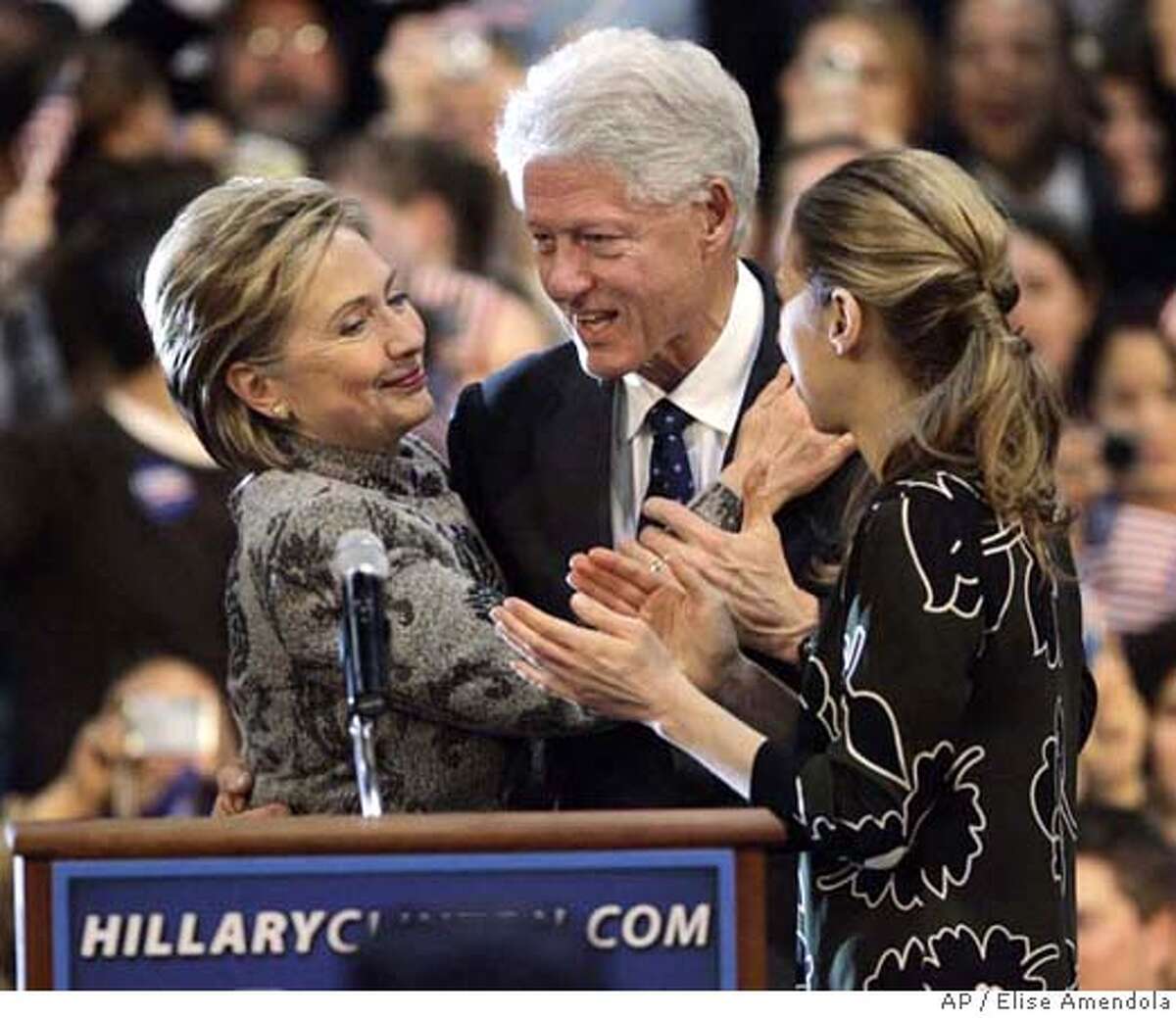 Clinton edges Obama in New Hampshire primary