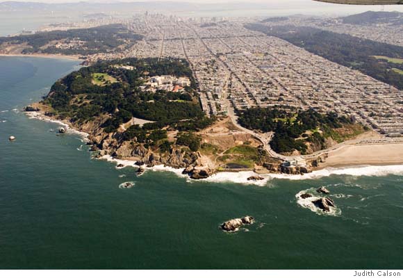 Where land ends, the views begin