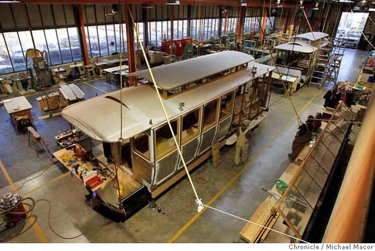 Elite craftsmen keep S.F. cable cars in good shape