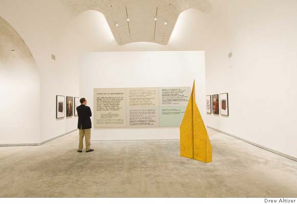 Art collector couple builds museum-size cave in Napa for collection