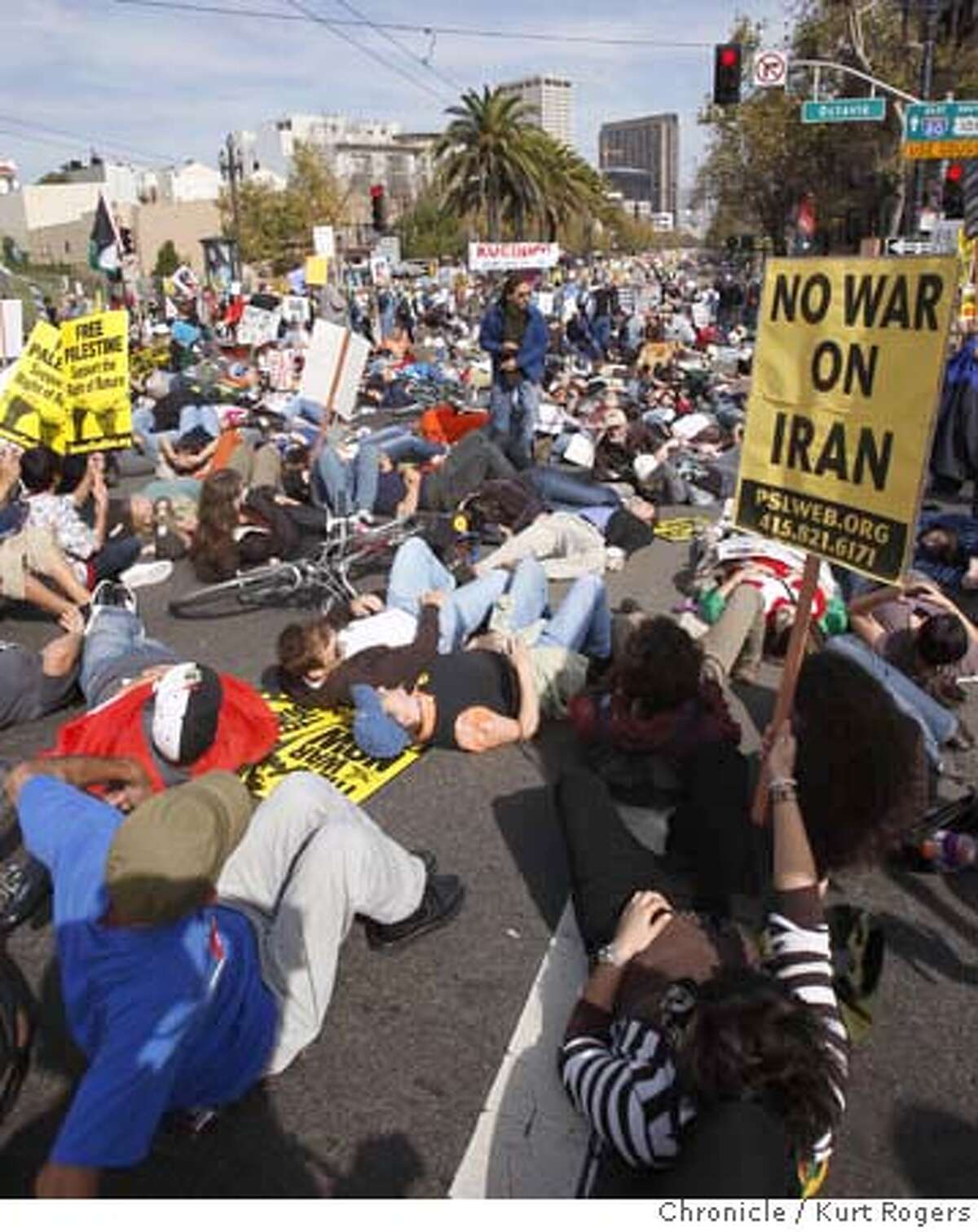 Thousands march against the war in S.F., across the country