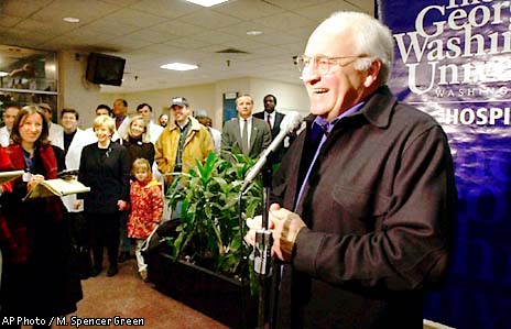 Cheney Leaves Hospital After Mild Heart Attack / Vice-presidential ...