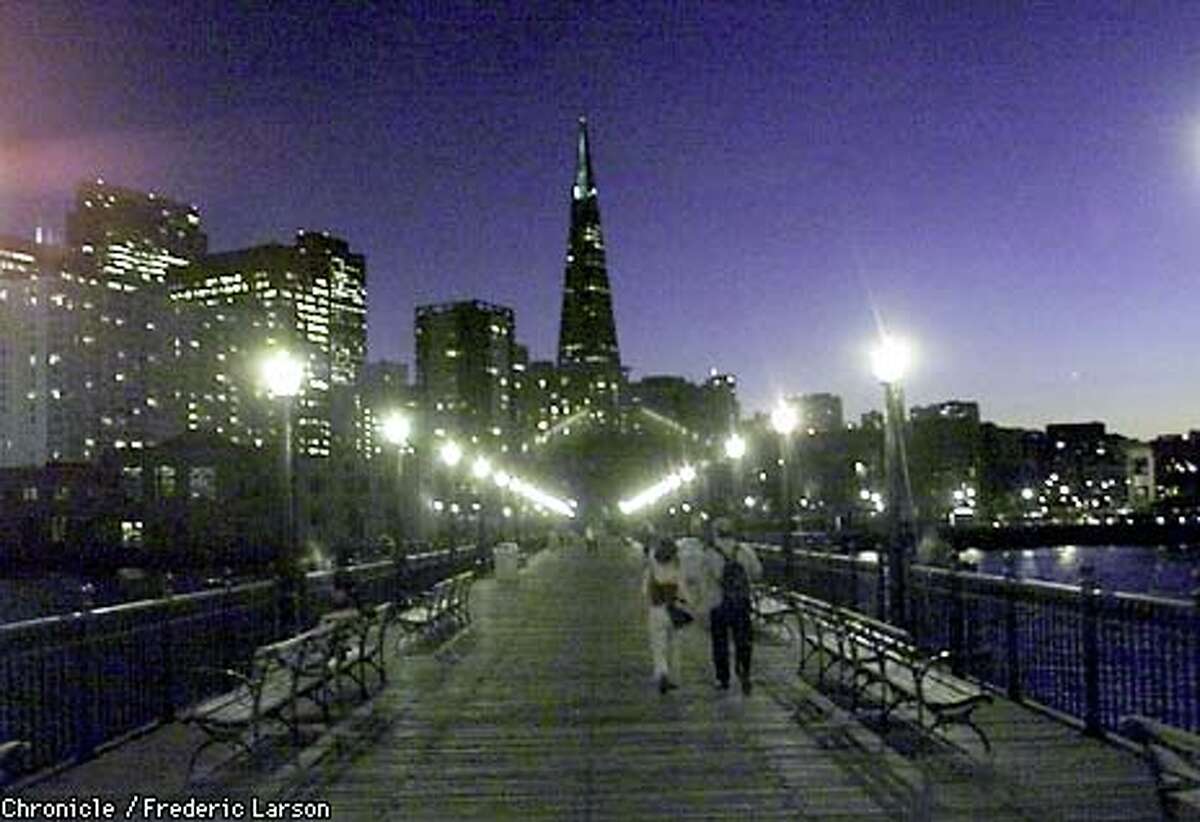 WALKING THE WATERFRONT / The revitalized Embarcadero provides glimpses ...