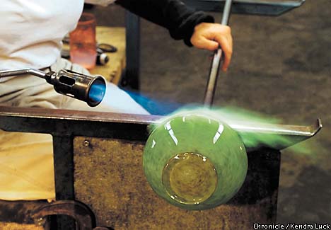 HOT GLASS / Bay Area artists bring brilliance to the home