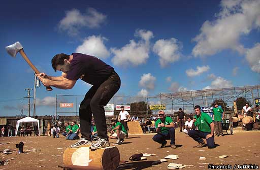 X Games for the Ax Crowd -- Paul Bunyan's Legacy