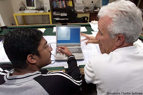 Pakistani Whiz Kid Visits Bay / Teen computer expert e-mails his solutions