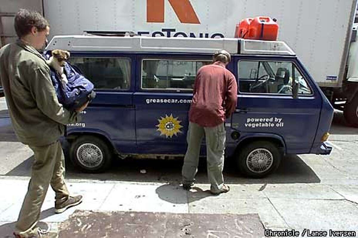 GREASE GUZZLER / Two Massachusetts men journey west in van that runs on ...