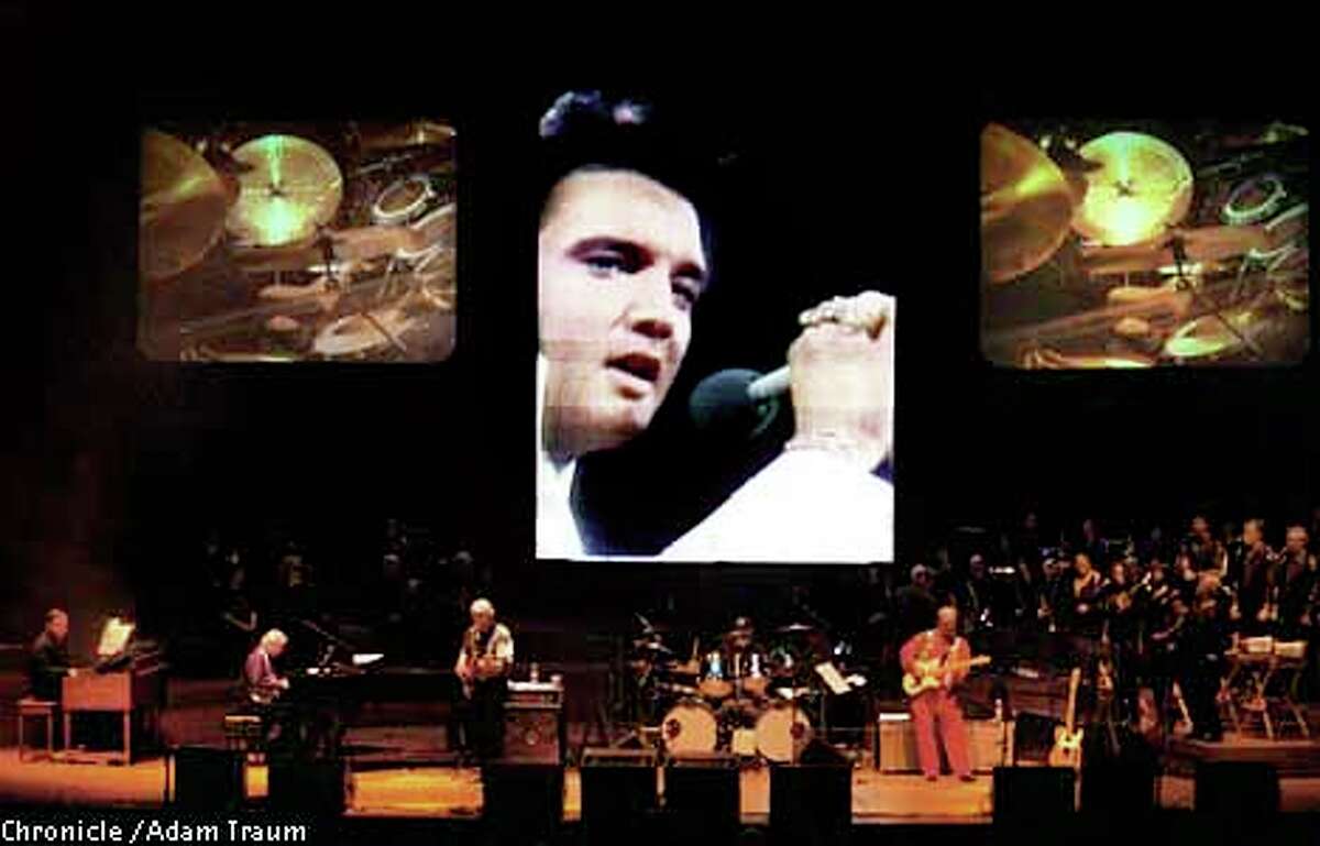 RESURRECTING THE KING / `Elvis: the Concert' returns the pop icon to ...