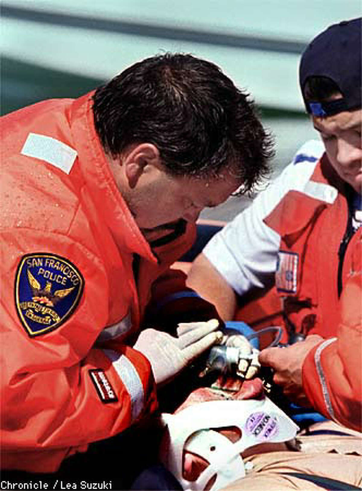 These Cops Work on Water / SFPD's Marine Unit keeps peace on the bay