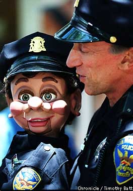 S.F. Cop, Puppet Take Final Bow