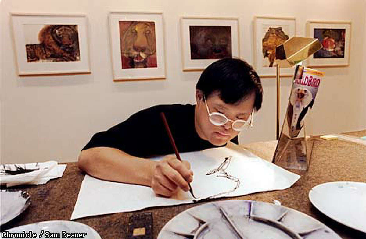 BRUSHED BY TALENT / Down syndrome didn't limit Raymond Hu's artistic vision