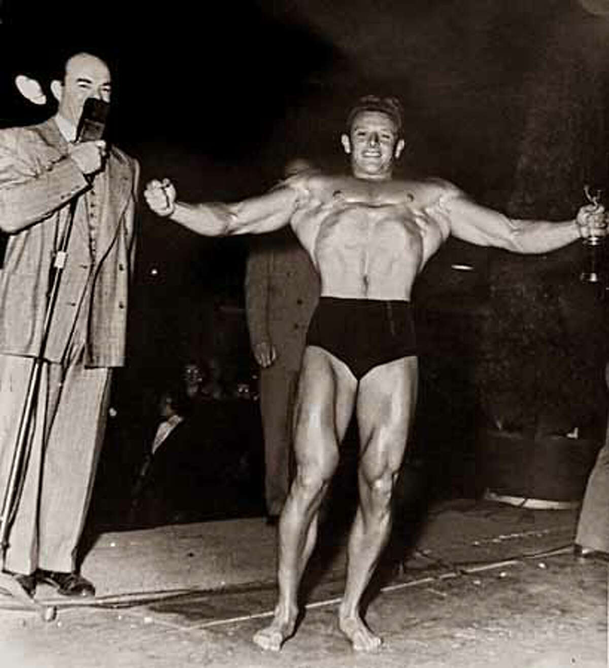MAN OF STEEL / Jack LaLanne protege still pumping iron in Oakland