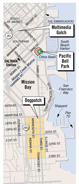 The Quest to Save Dogpatch / Dot-coms and developers arrive in tiny ...
