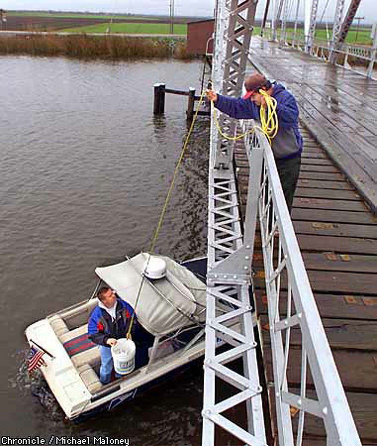 Delta Delivery / Water mail route is one of only a handful in the country