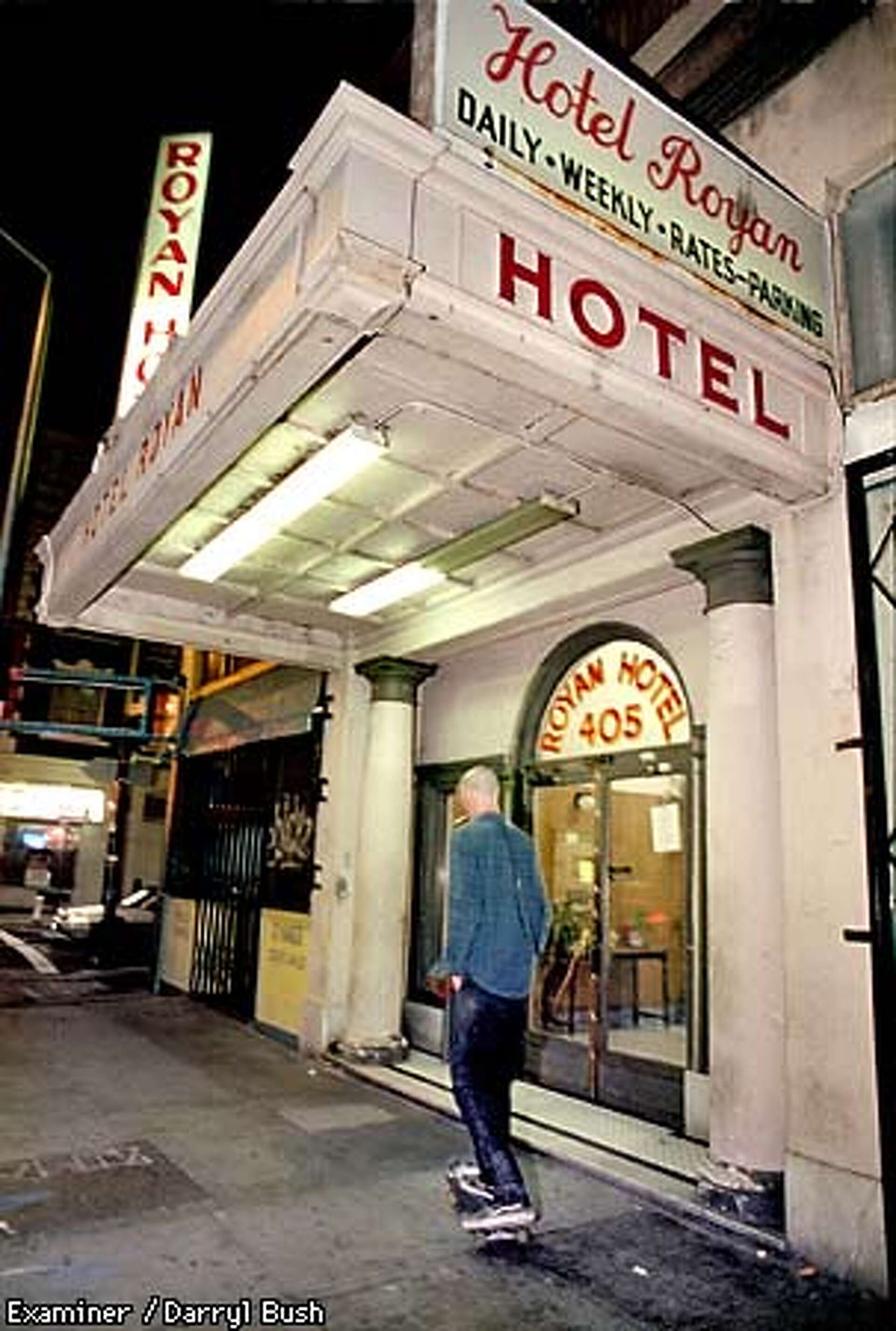Scaggs' son's last stand at drab hotel