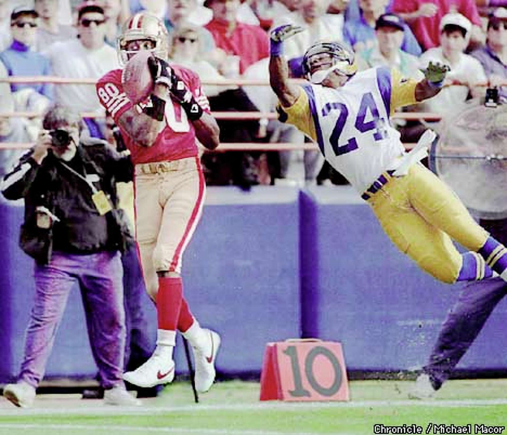 SF Gate Photo Gallery: Jerry Rice -- A Career in Pictures