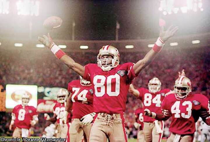 SF Gate Photo Gallery: Jerry Rice -- A Career in Pictures