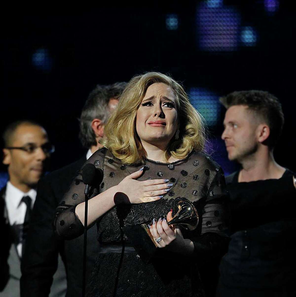 Adele top winner with 6 Grammys