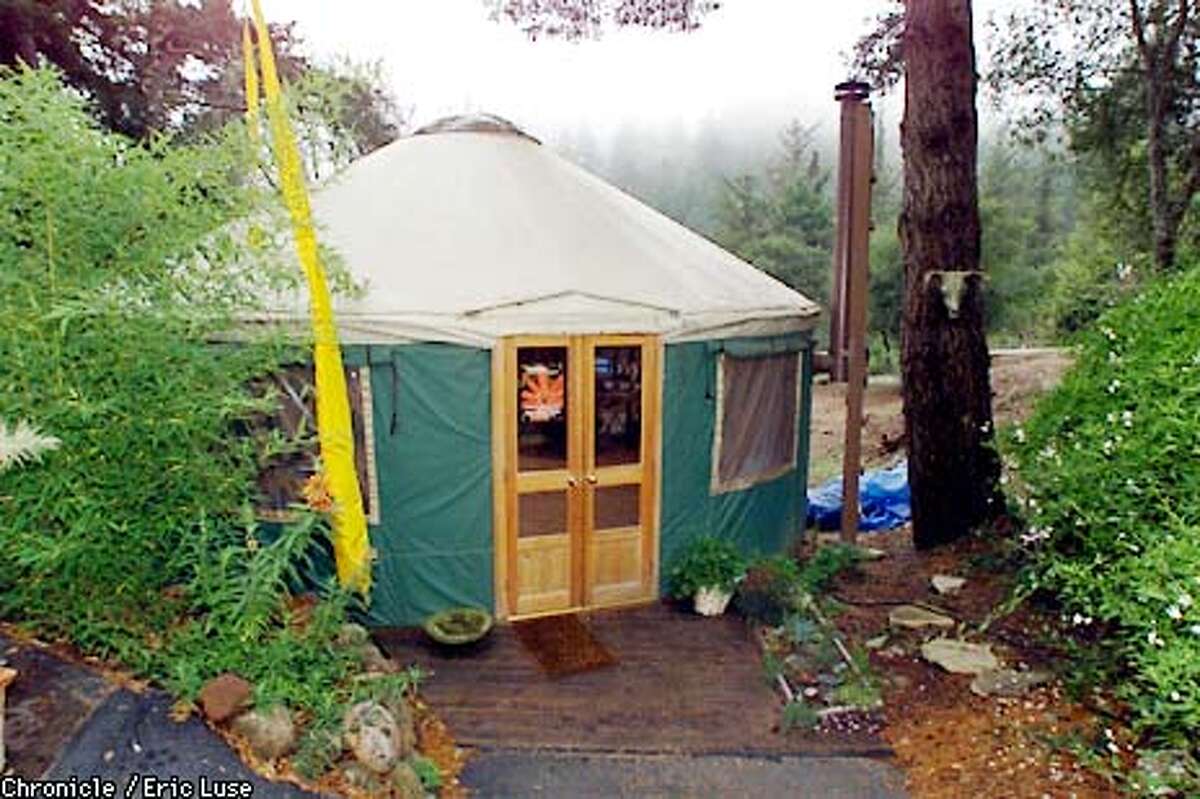YEARNING FOR YURTS / Ancient architectural form is portable, cheap ...