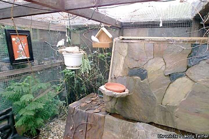 HOUSING THAT'S FOR THE BIRDS / Massive or modest, aviaries keep birds ...
