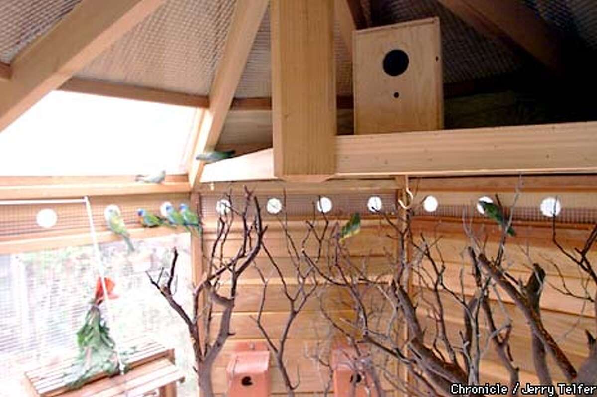 HOUSING THAT'S FOR THE BIRDS / Massive or modest, aviaries keep birds ...