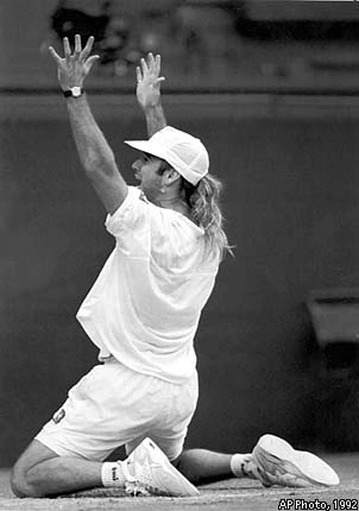 Agassi in Ascendance / Like a ball out of a fresh can, Andre Agassi ...